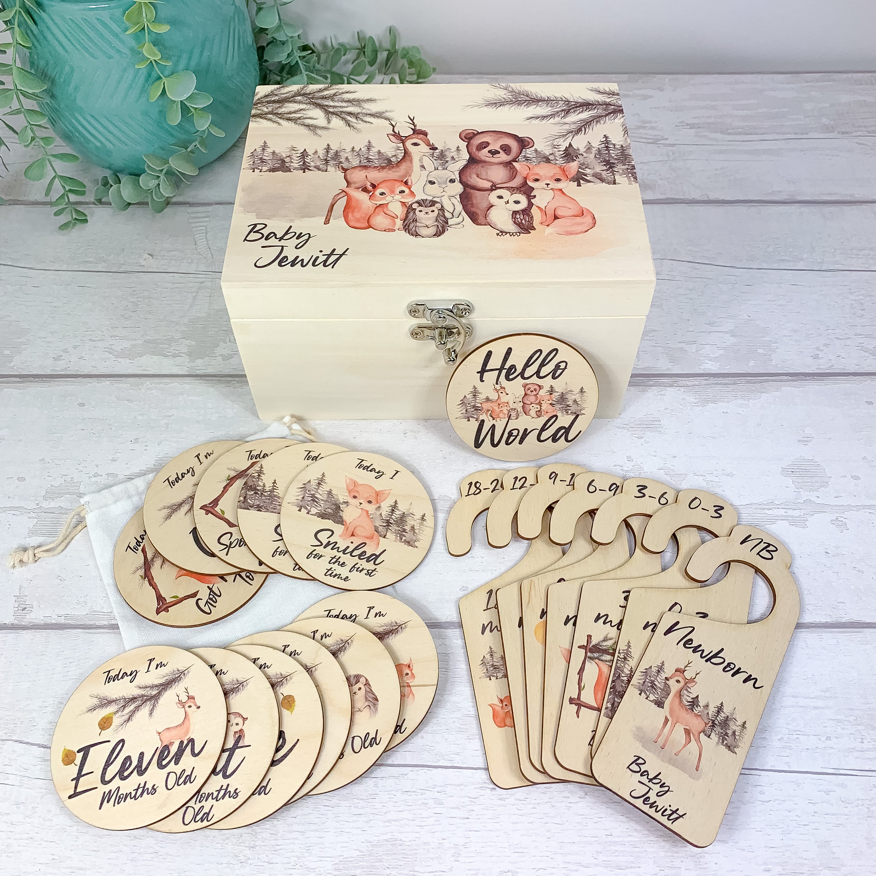 Woodland Animal Themed Baby Gifts Now Available *NEW PRODUCTS ...